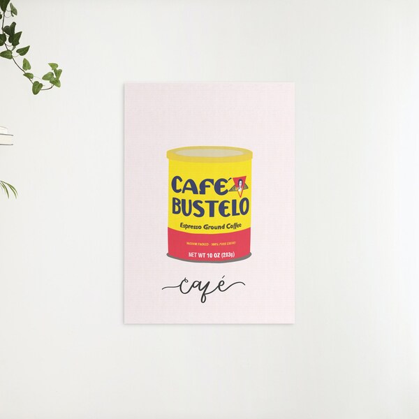 Cafe Bustelo Art - Etsy