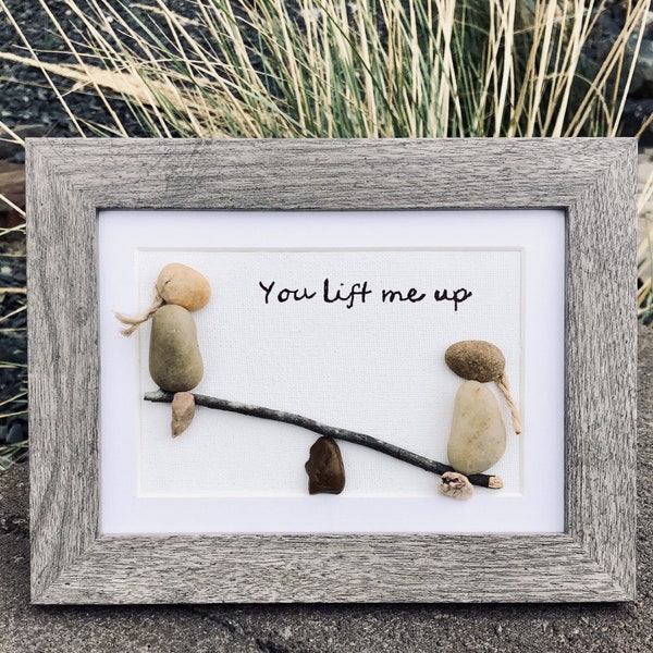 Rock Art Framed - Etsy