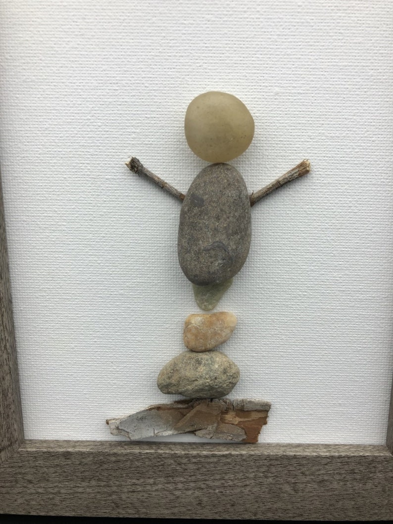 Be Boulder Framed Rock Art Graduation Pebble Art Grad - Etsy