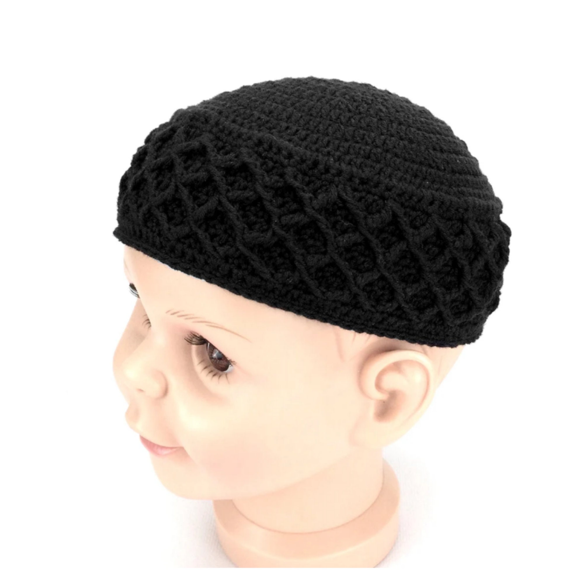 Red Kufi Hat Muslim Baby Gift Spring Hats Baby Kufi Custom Made Crochet ...