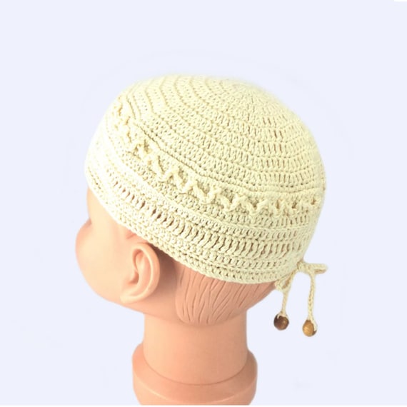Off White Kufi Hat Muslim Baby Gift Spring Hats Baby Kufi - Etsy
