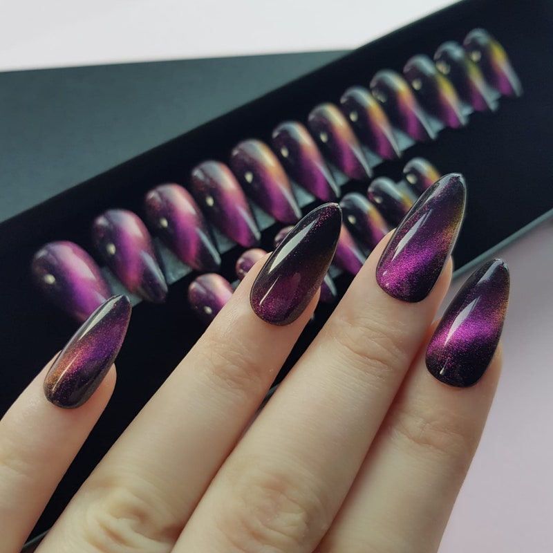 Wide False Nails - Etsy