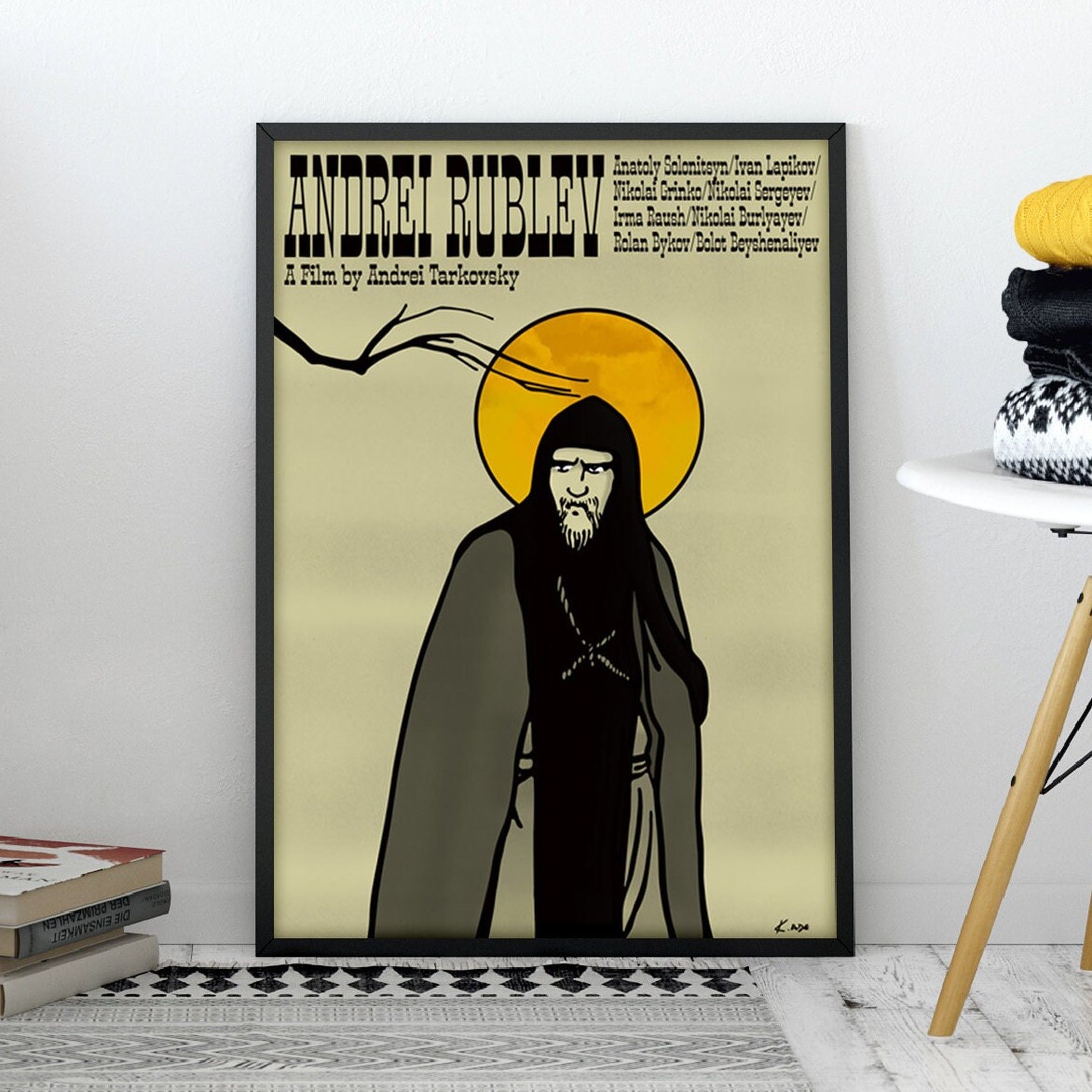 Andrei Rublev Poster Andrei Tarkovsky - Etsy