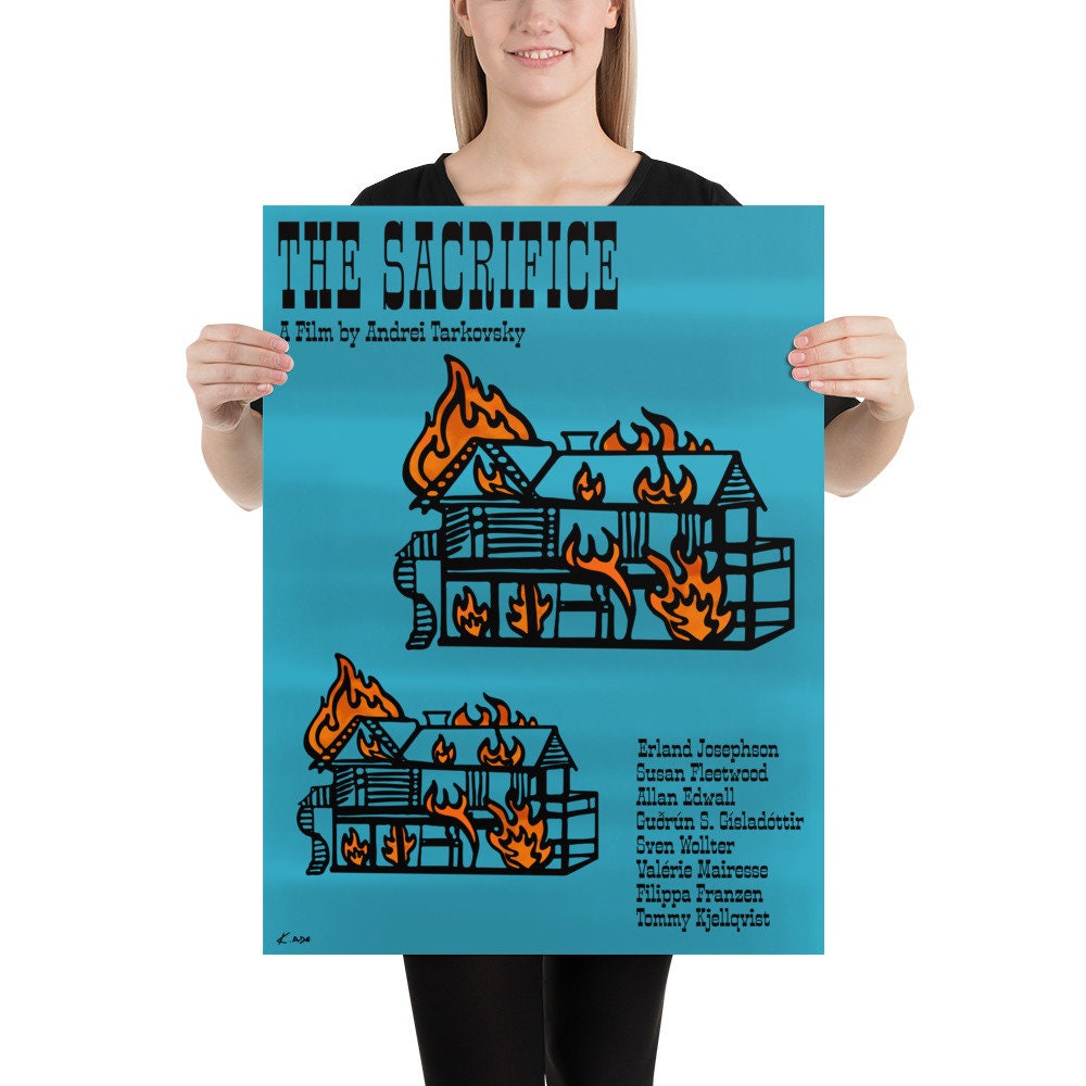 The Sacrifice Andrei Tarkovsky Poster - Etsy