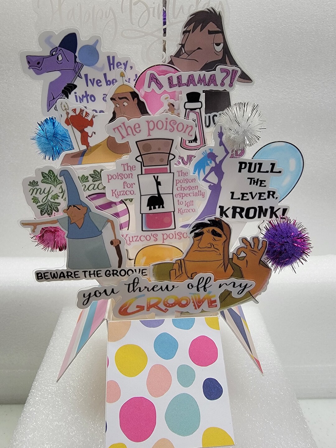 Groove pop-up Card - Etsy