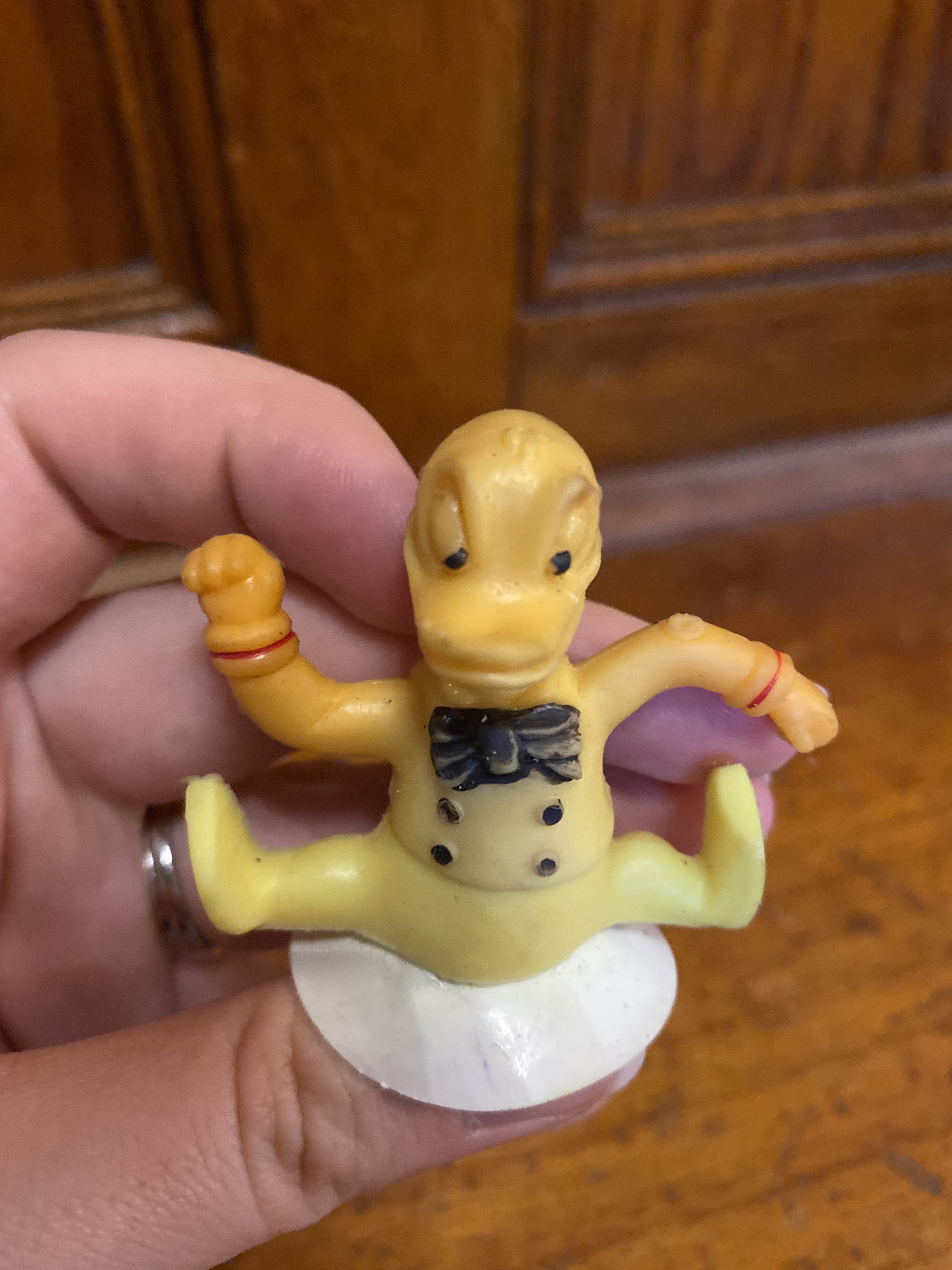 Vintage Rubber Donald Duck Spring Pop up Toy - Etsy