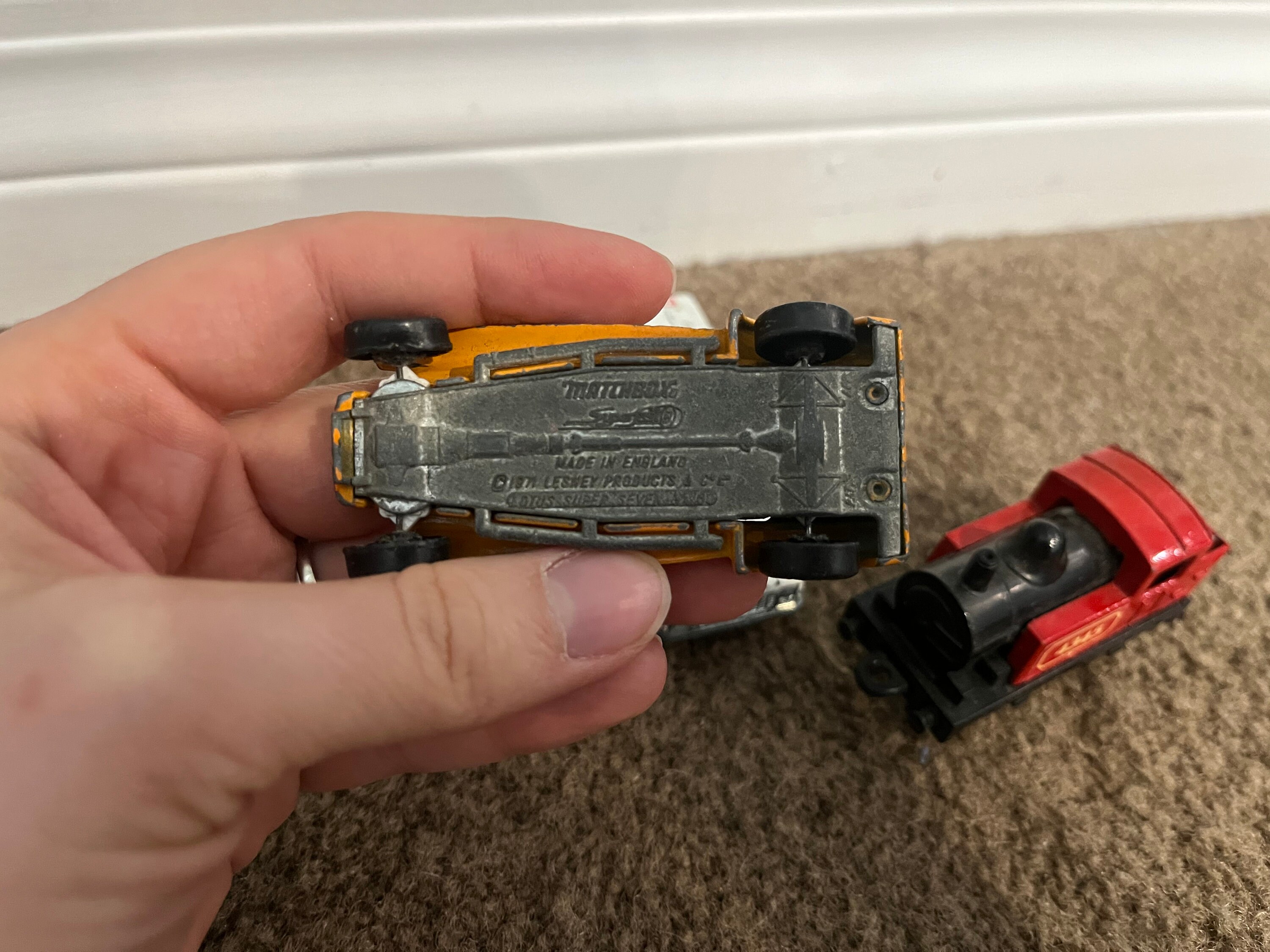 Vintage 1978 Matchbox Steam Loco Diecast Train, 1982 Matchbox Lesbey ...