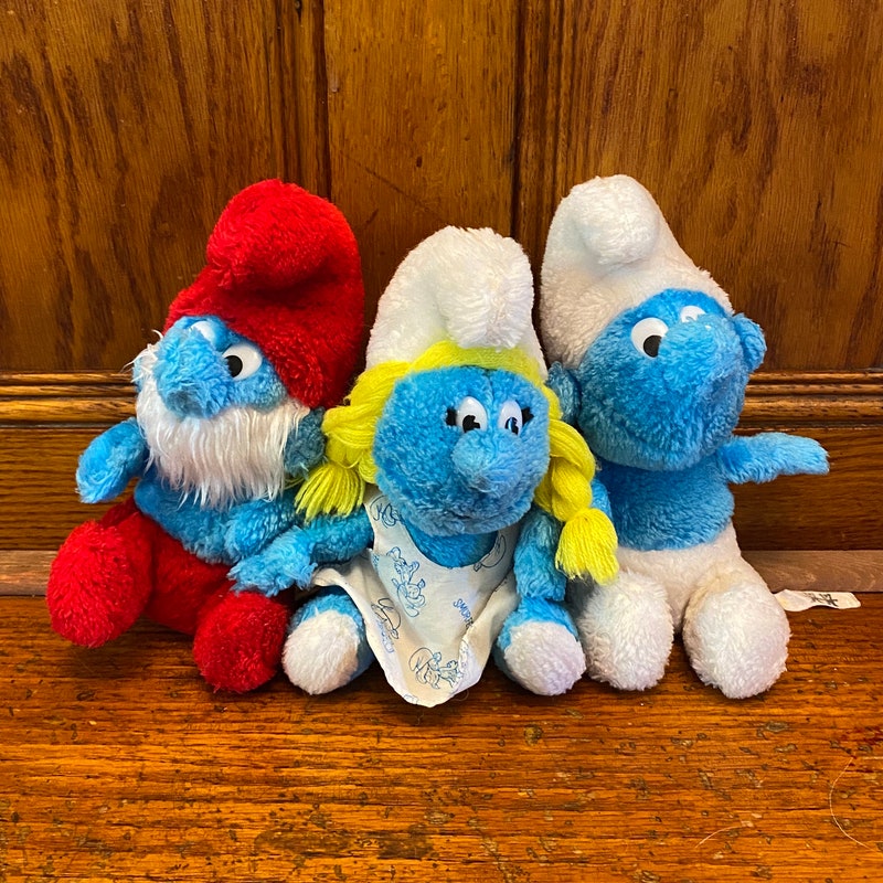 Smurfette Plush Toy - Etsy