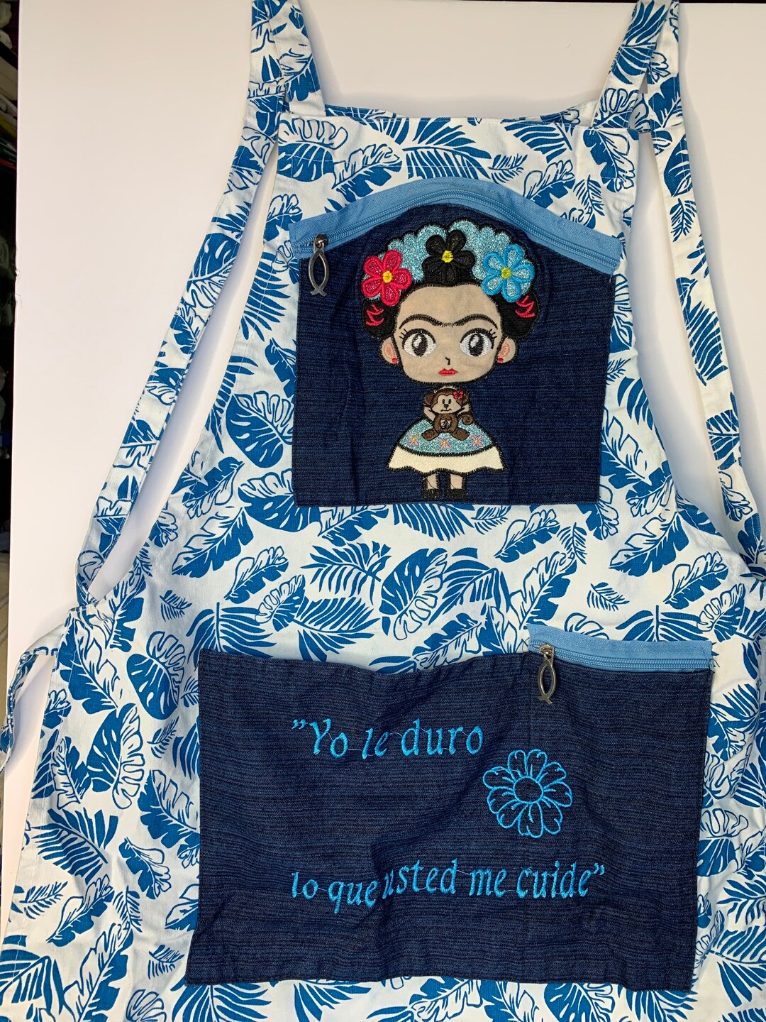 New Apron Women Frida Kahlo Theme Zs L - Etsy