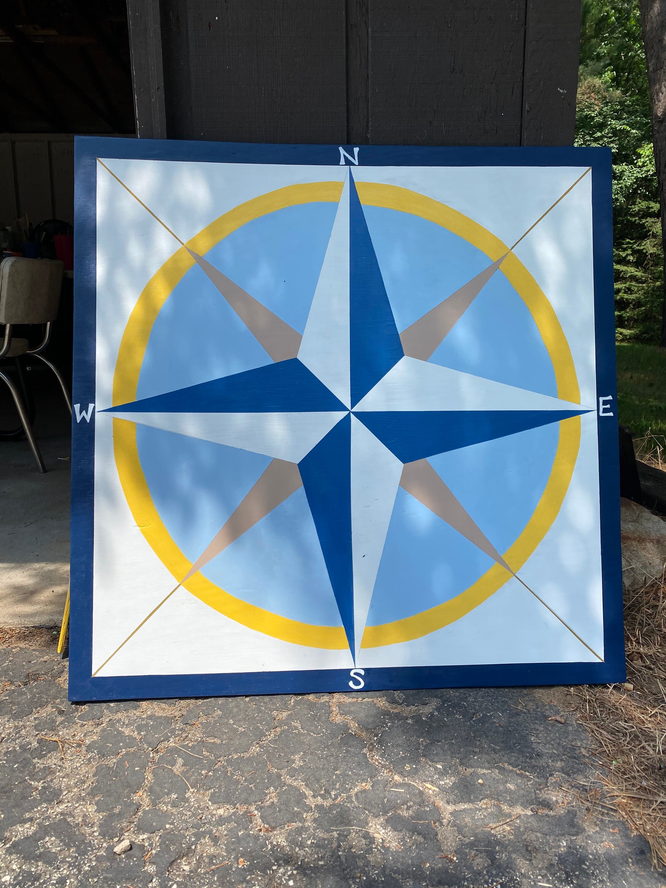 Nautical Barn Quilt - Etsy