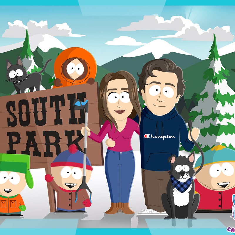 Custom South Park - Etsy