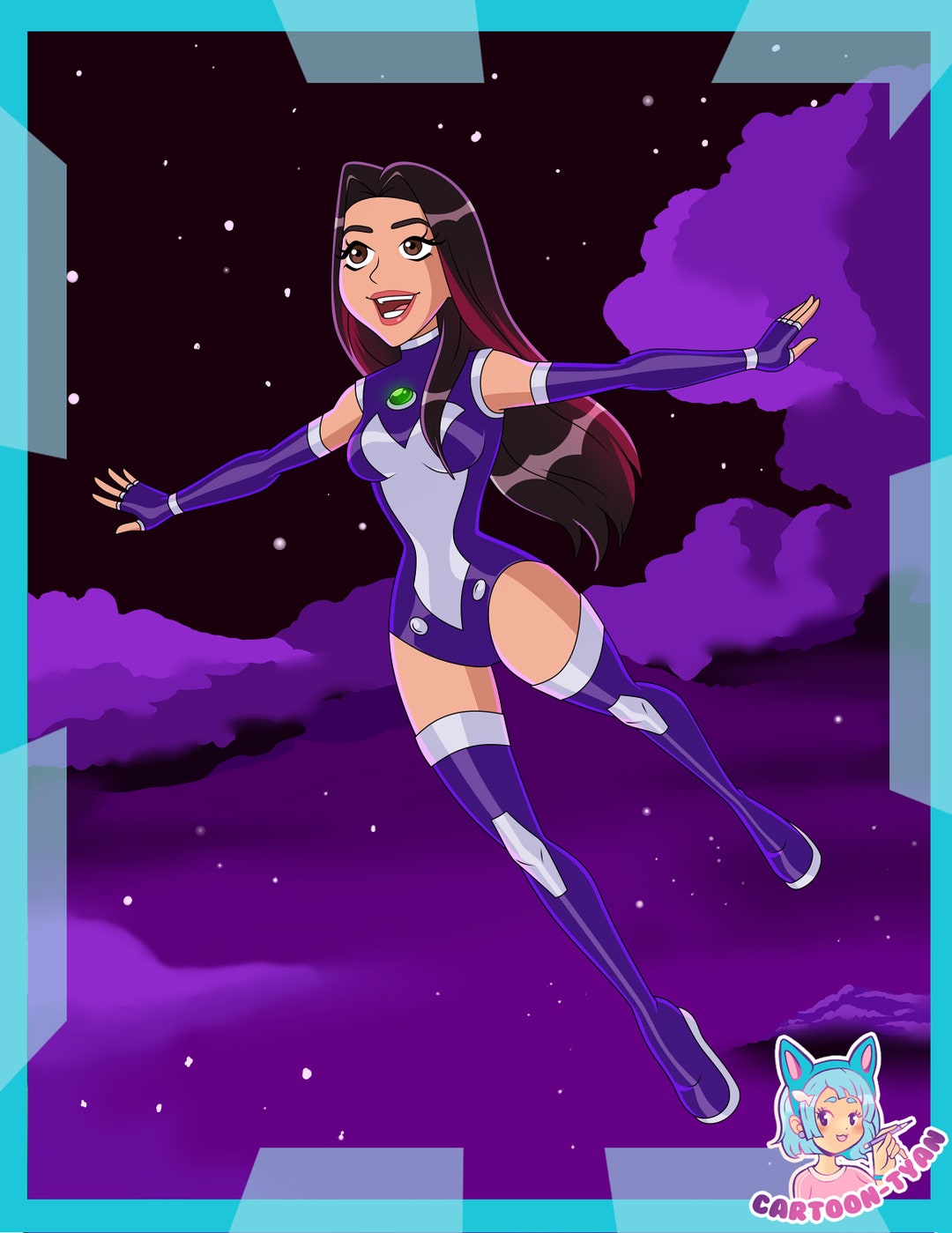 We Draw You in Your Favorite Animated TV Show Style, Portrait in ...