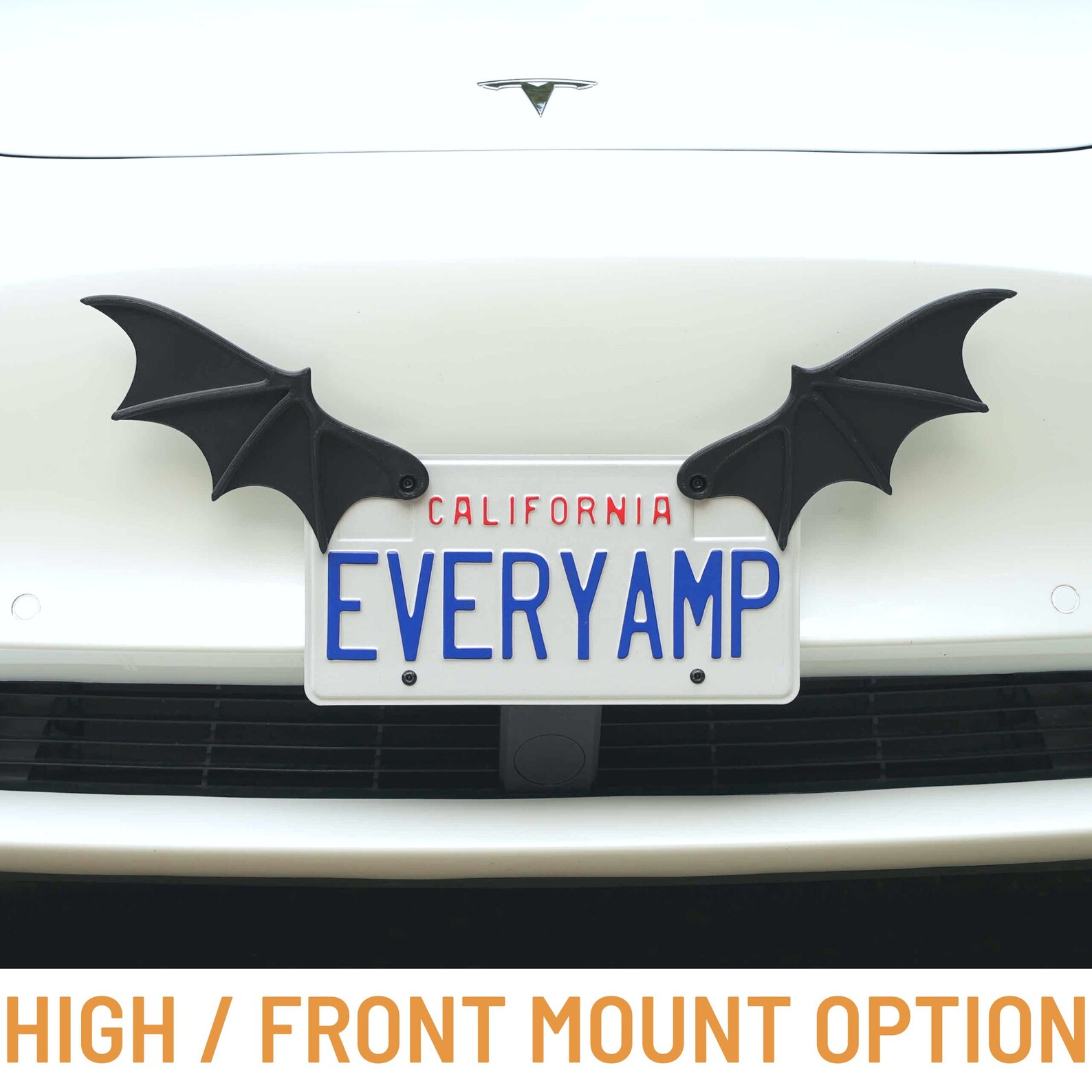 License Plate Bat Wings universal Fit - Etsy