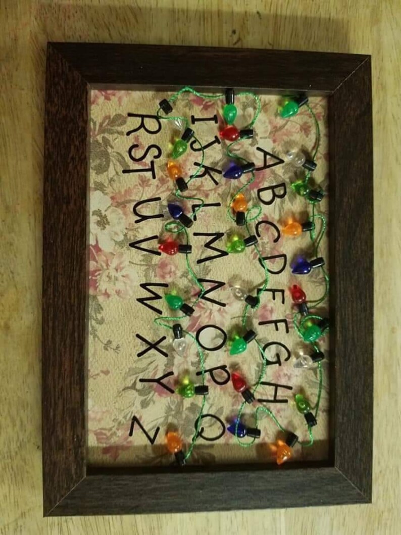 Stranger Things Wall Frame - Etsy