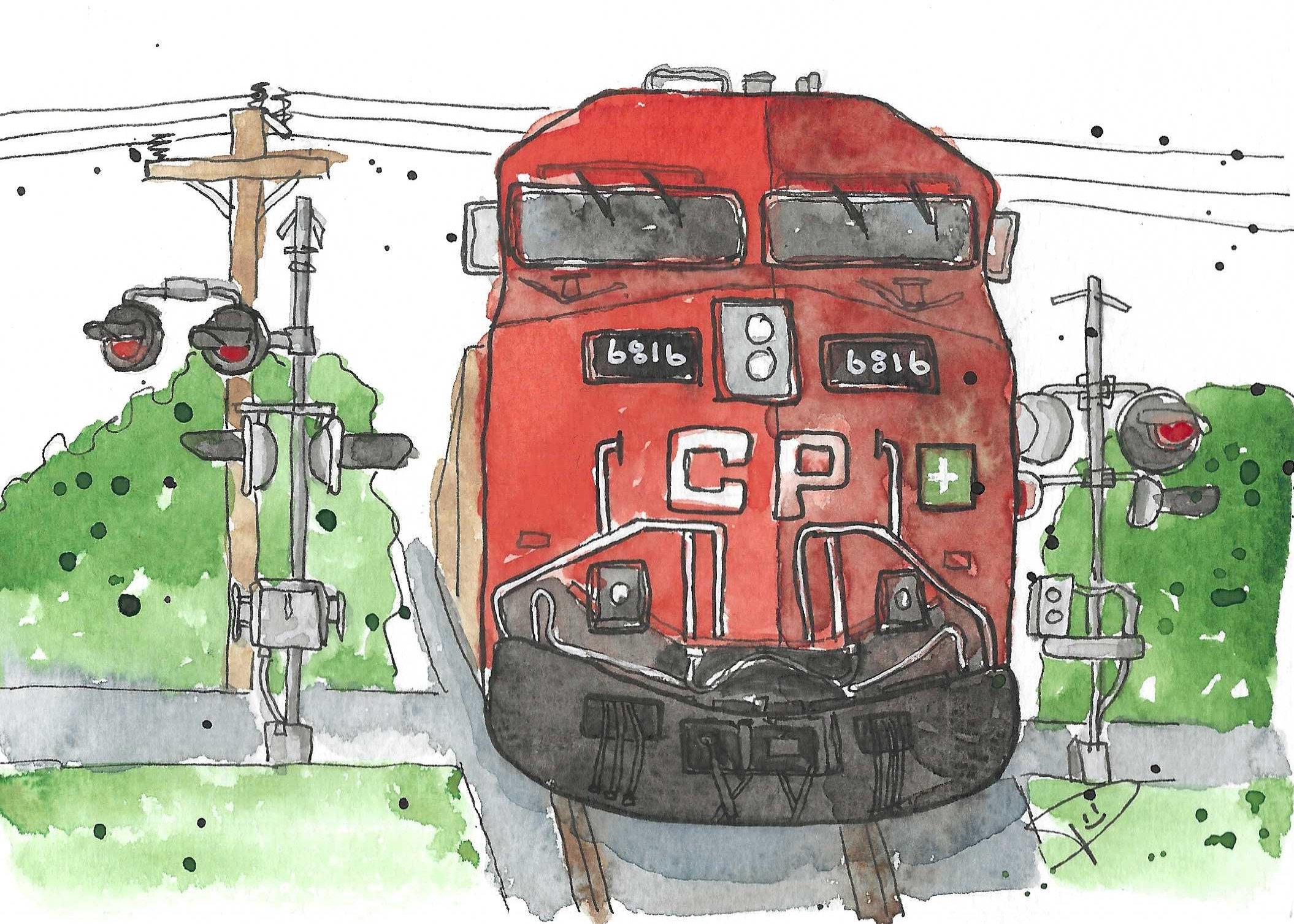 Railway Train Memorabilia Fine Art Postcards Gift for Train - Etsy Ireland