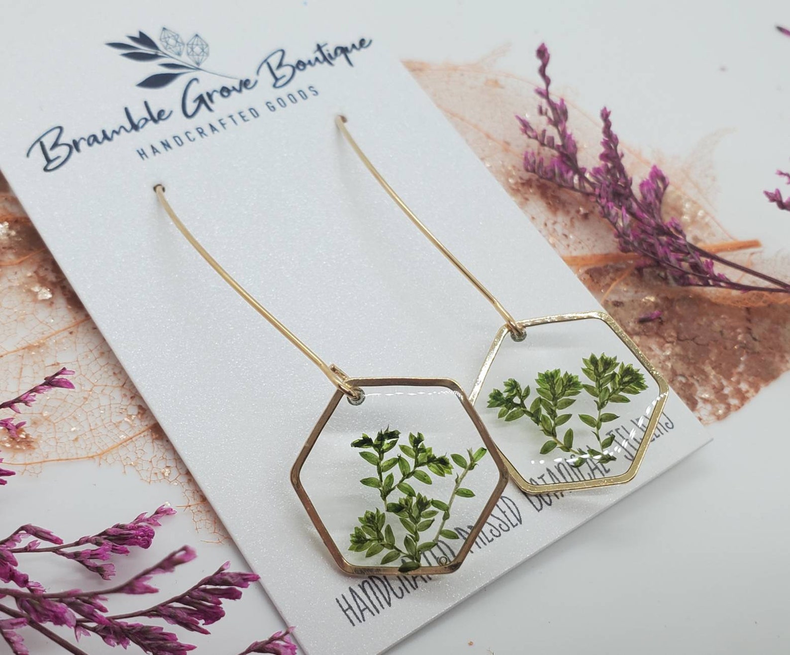 Handmade Simple Statement Nature Earrings | Nature Gifts and Jewelry ...