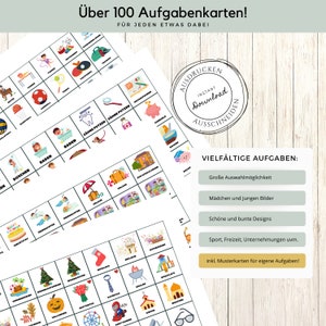 Weekly Planner for Children, Task Planner to Print, Task Cards for ...