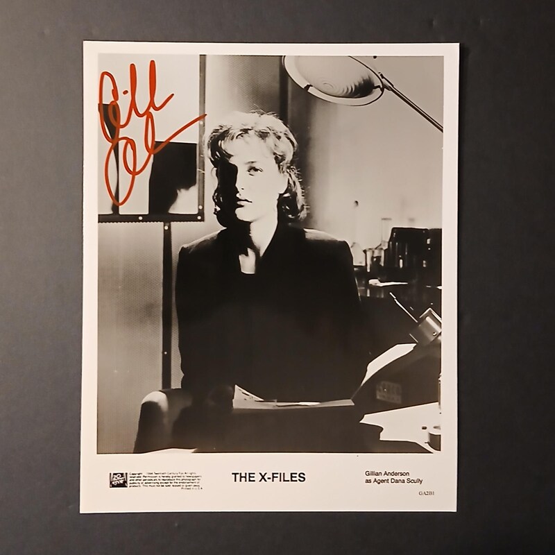 Xfiles Autograph - Etsy