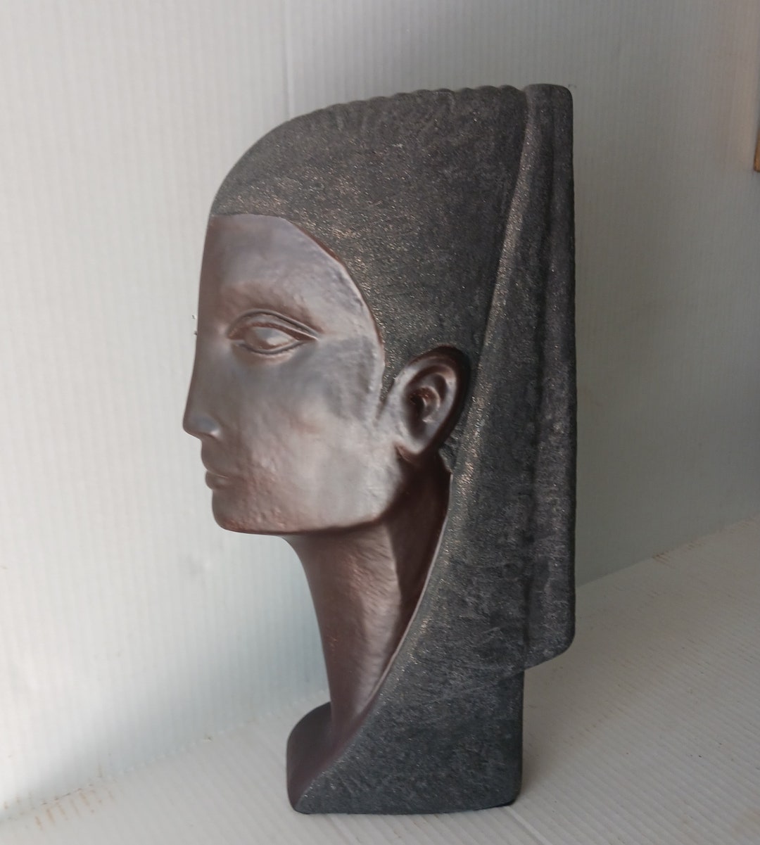 Super Cool Vintage Harris Pottery Chicago Ceramic Sculpture Egyptian ...