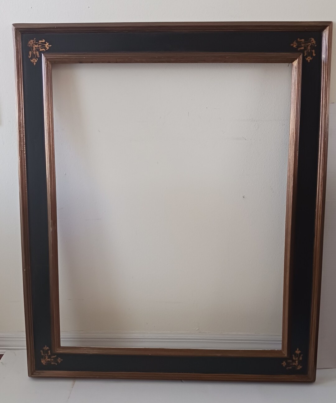 Large Vintage Italian Sgraffito Picture Frame 29 3/4 X 37 - Etsy