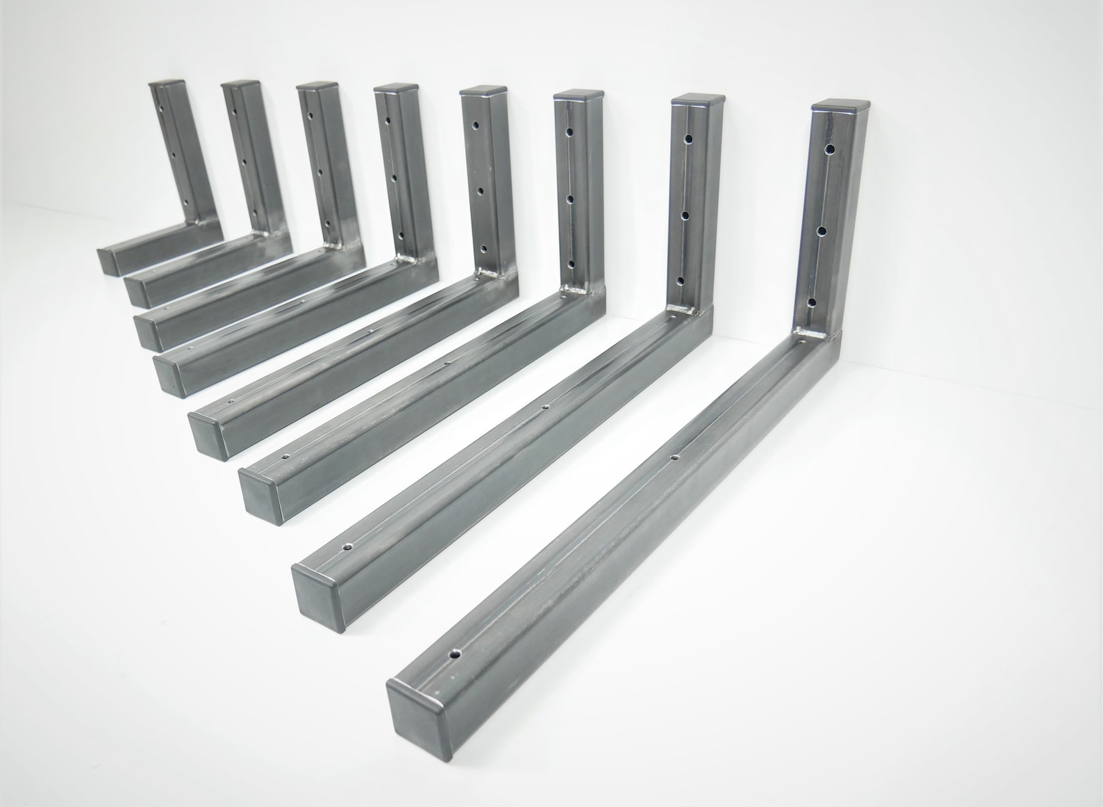 Heavy Duty Bracket for Heavy Loads Floating Desk Benches Shelf Sink ...