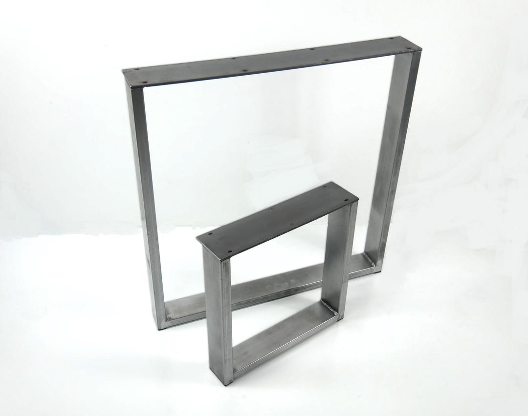 Metal Table Leg Low Coffee Table Furniture Feet Bench Desk Heavy Duty ...