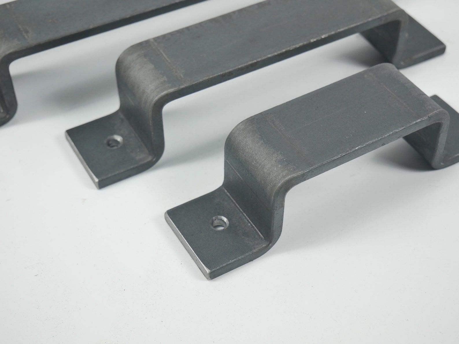 Metal Pull Handle Rustic Cabinet Steel Iron Drawer Handle - Etsy UK