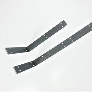 Metal Backrest Bench Bracket Back Rest Seat Bed 40x6mm 100x6mm Flat Bar ...