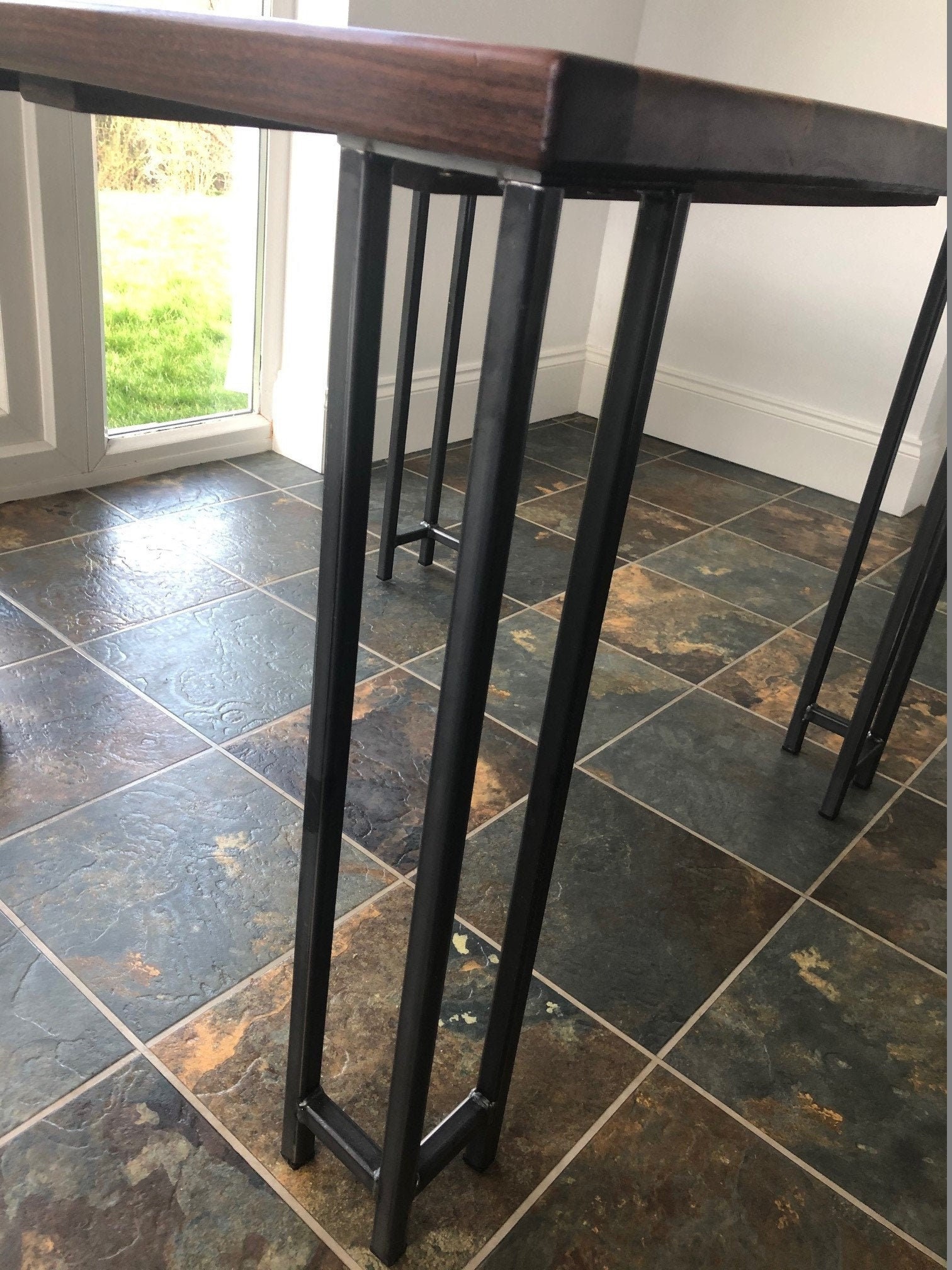 Table Leg Heavy Duty 20x20 Bench Desk Counter Top Breakfast Bar Table ...