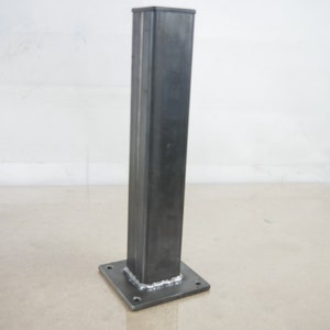 Table Legs Bench Desk Heavy Duty 50x50 Steel Metal Base Counter Top ...