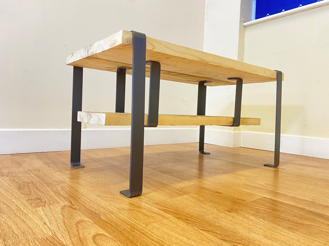 Coffee Table Legs, Metal Frame, Industrial Design Rustic Primitive ...