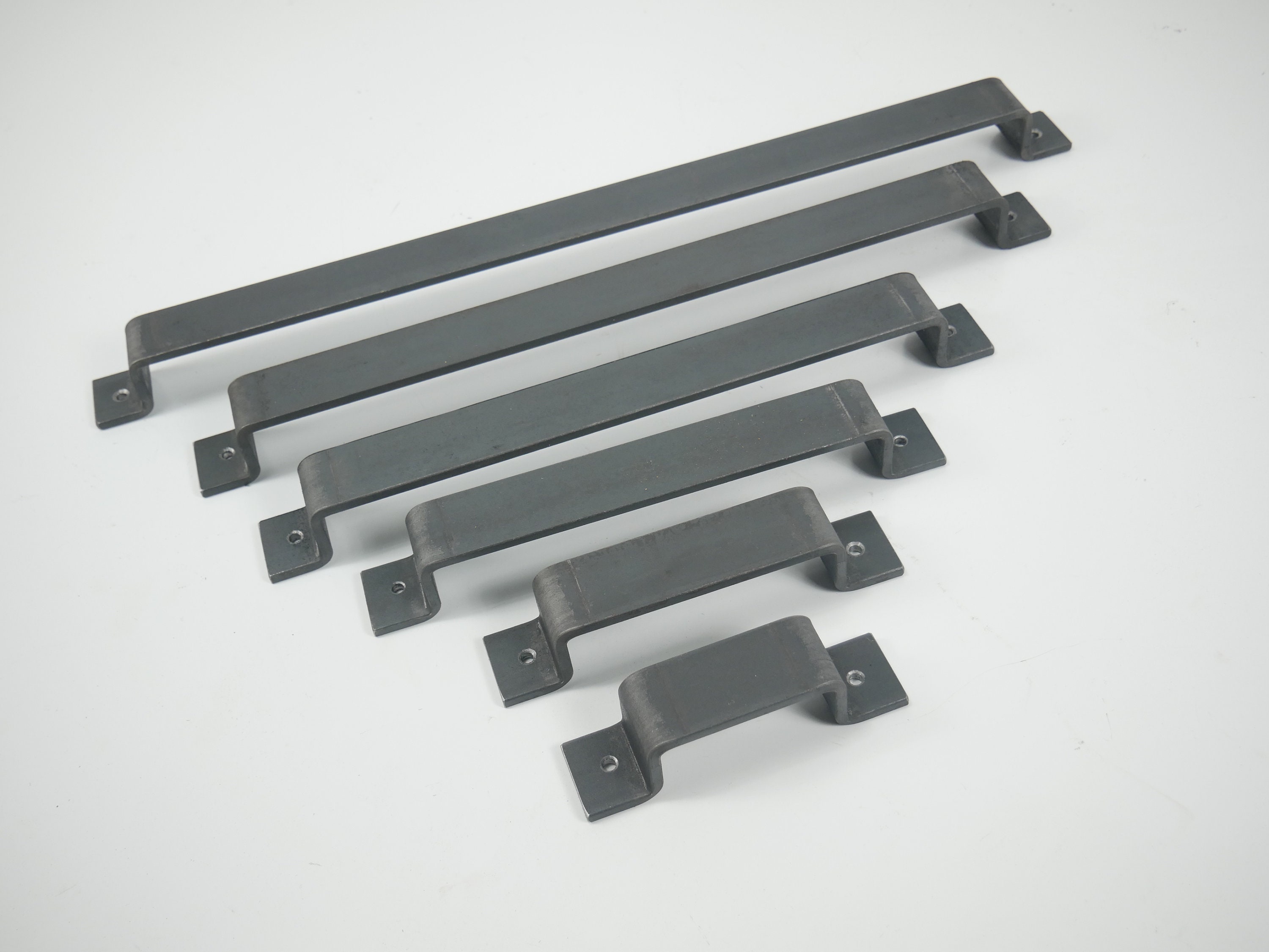 Metal Pull Handle Rustic Cabinet Steel Iron Drawer Handle - Etsy UK