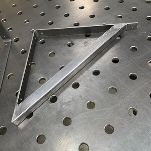 Heavy Duty Metal Bracket, Floating Desk Table, Shelf, Sink Wall Mounted ...