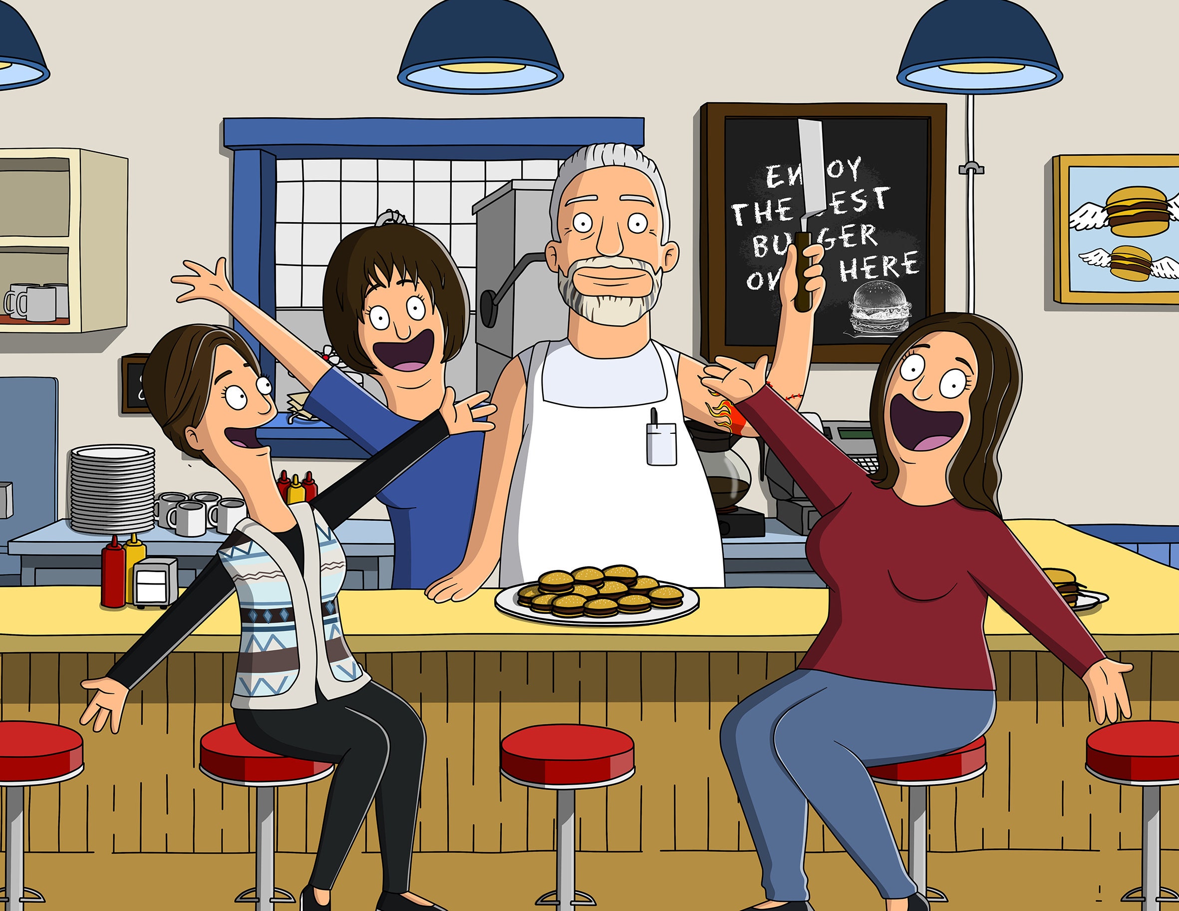 Cartoon Portrait Personalized Portrait Personalized Gift | Etsy