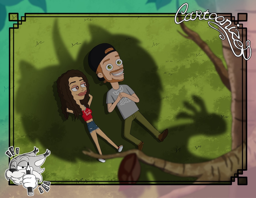 We Draw You in Your Favorite Animated TV Show Style, Custom Cartoon ...