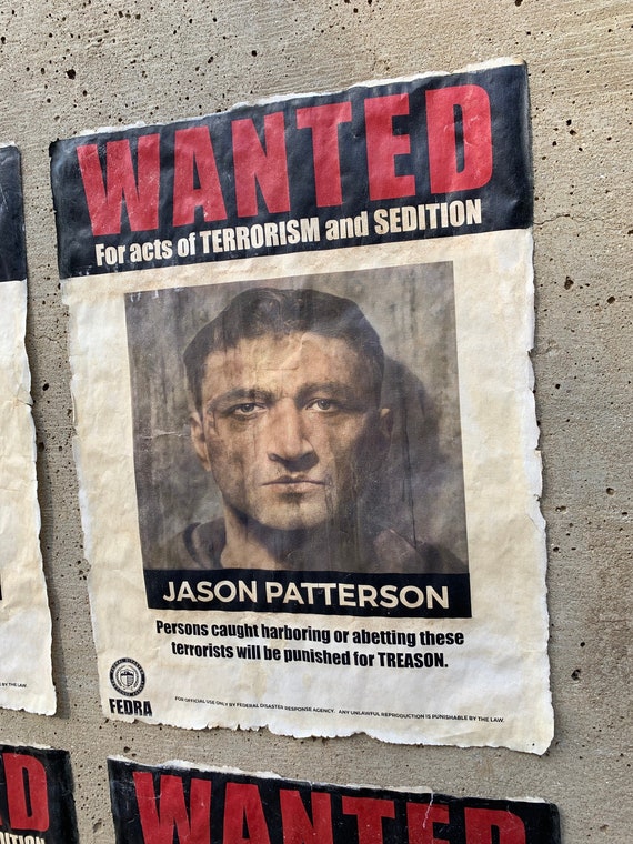 Fedra Jason W.L.F Wanted Poster the Last of Us Part II | Etsy UK