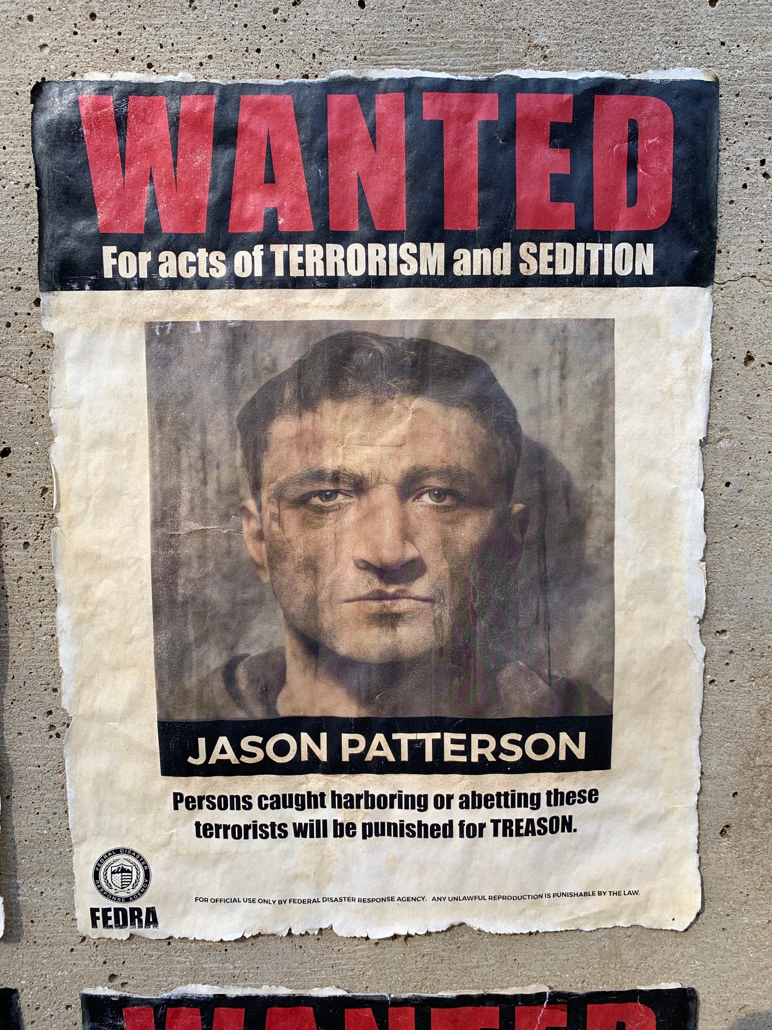 Fedra Jason W.L.F Wanted Poster the Last of Us Part II - Etsy