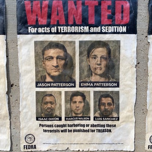 Fedra W.L.F Wanted Poster the Last of Us Part II - Etsy Canada