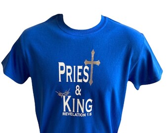 King Priest T Shirt - Etsy
