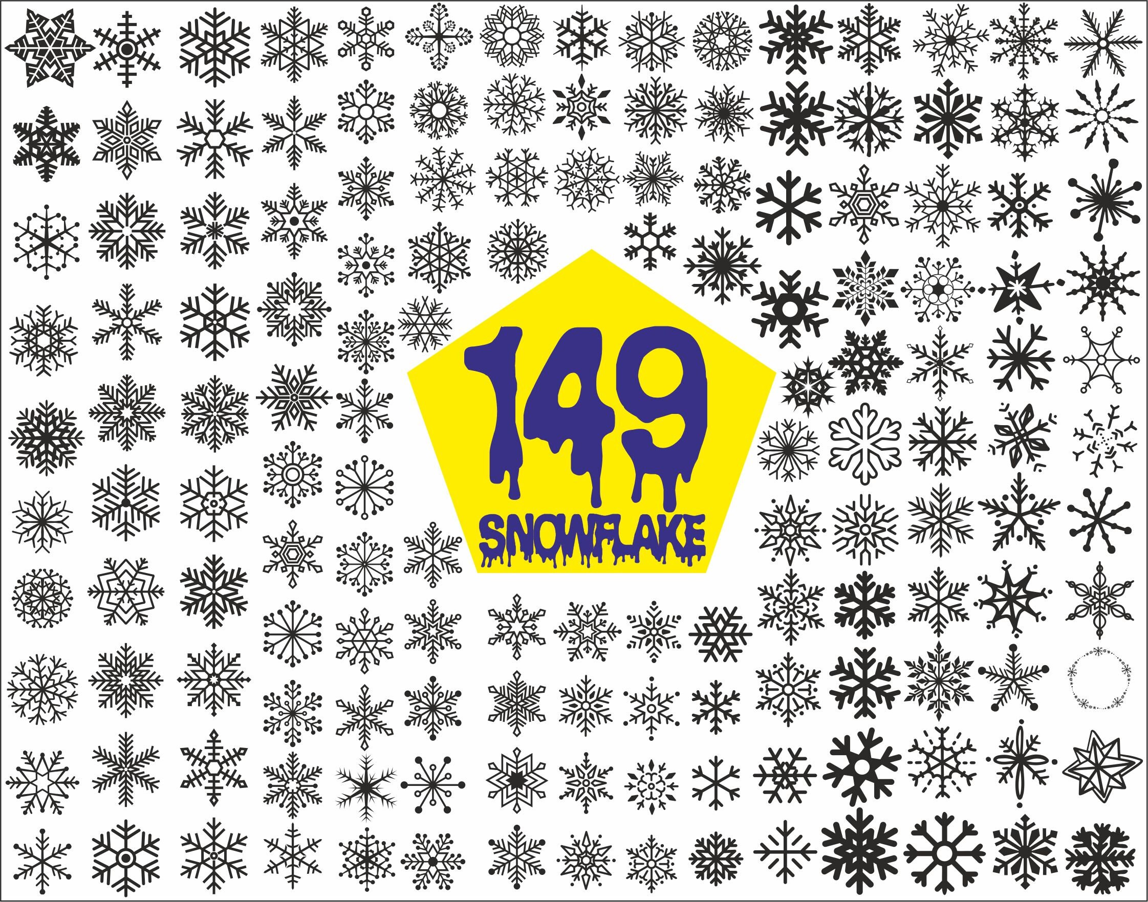 Snowflake Svg Christmas Snowflake Svg Christmas Svg Winter | Etsy