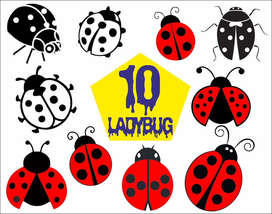 Ladybug Svg, Lady Bug Svg, Beetle Svg, Ladybug Clipart, Ladybug Dxf ...