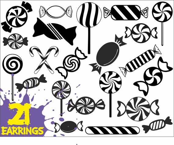 Candy Svg Sweet Svg Sweet Treats Svg Candy Floss Svg | Etsy