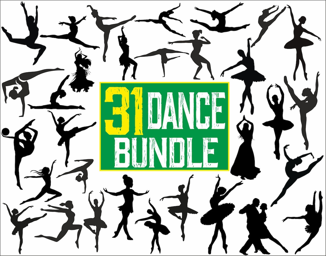Dance SVG Bundle Dancer Svg Dancing Svg Dance Clipart Svg - Etsy