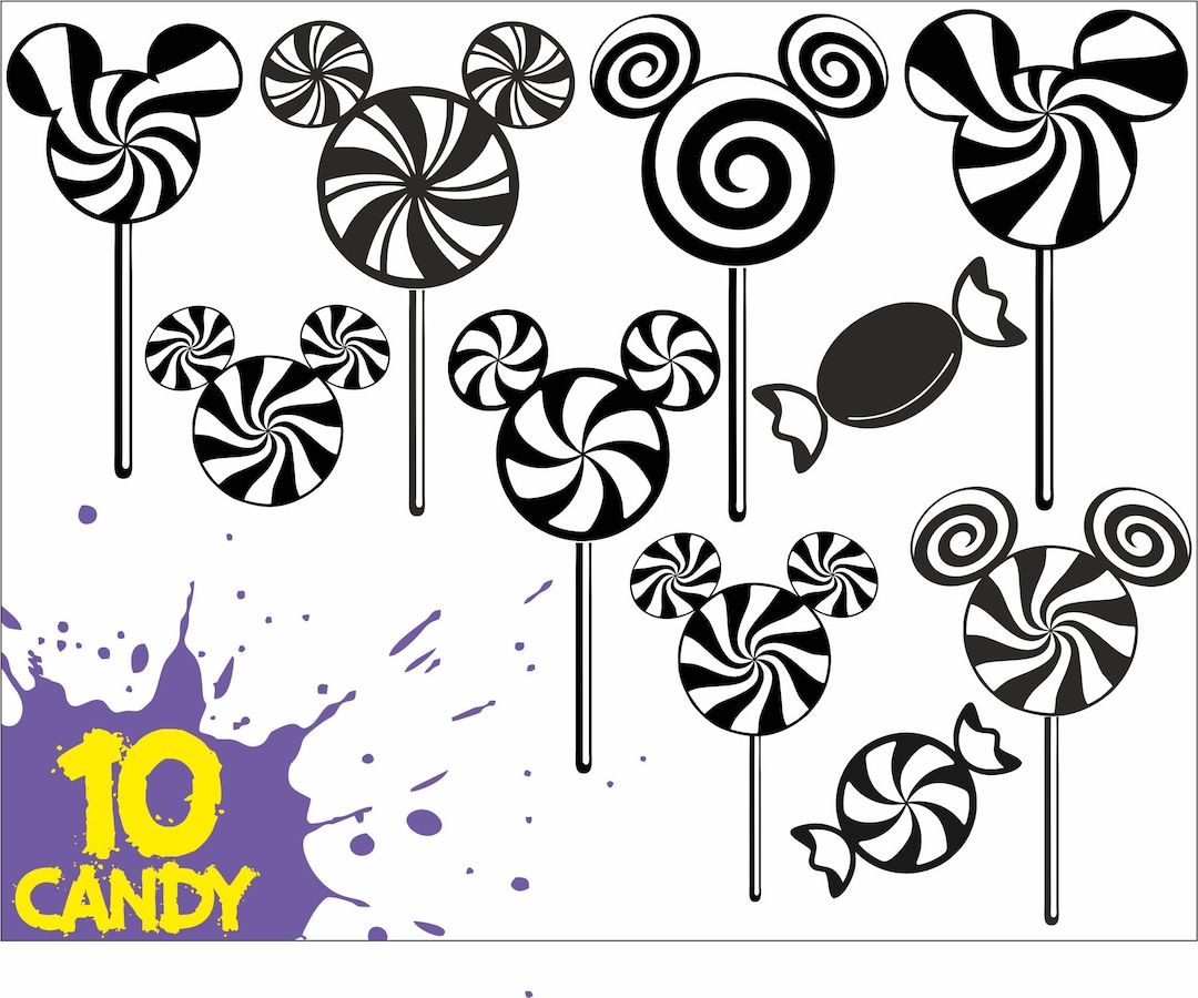 Candy Svg Sweet Svg Sweet Treats Svg Candy Floss Svg - Etsy