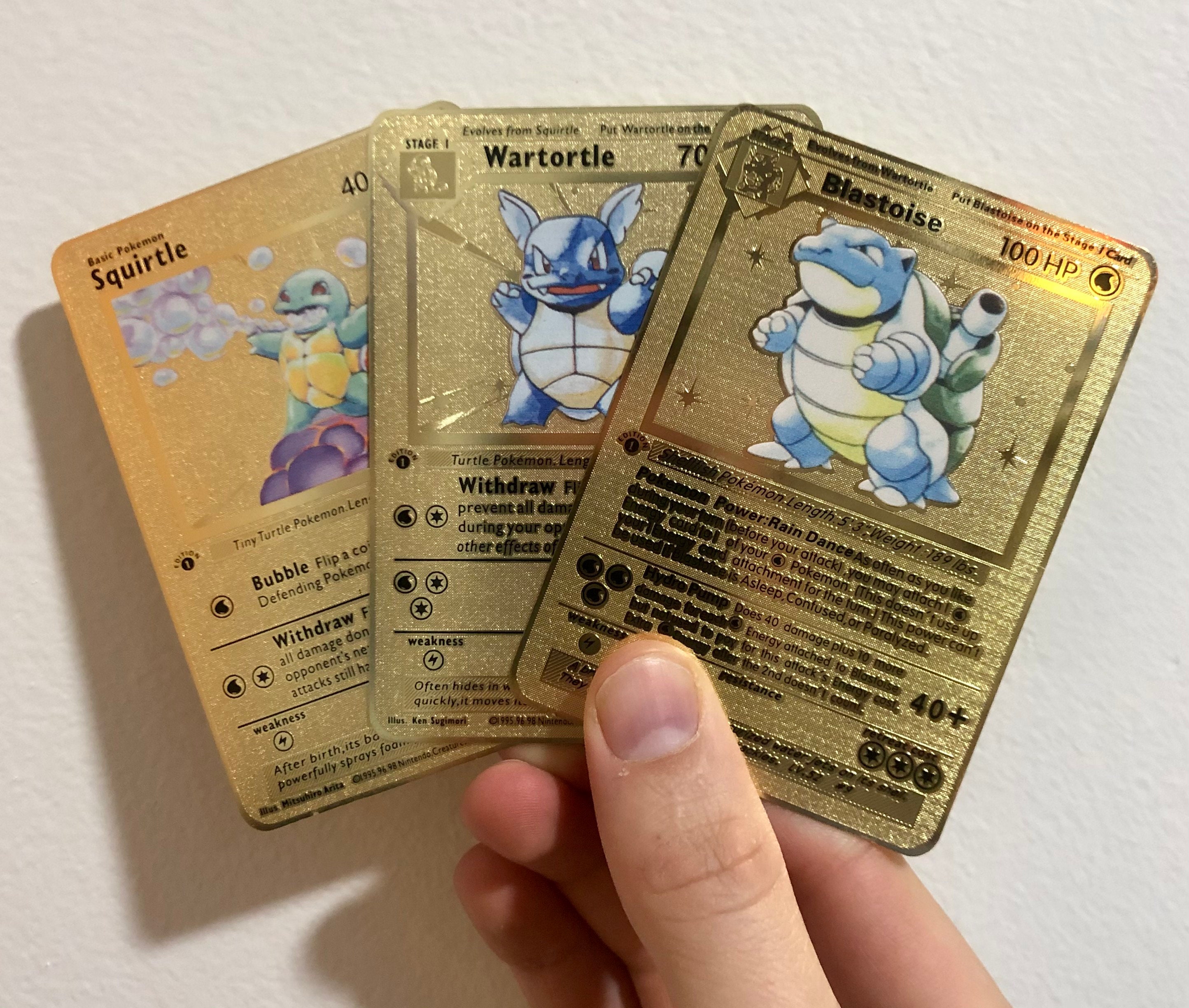 Pokemon Cards Wartortle