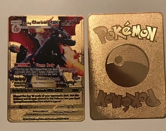 Shining Gold Charizard - Etsy