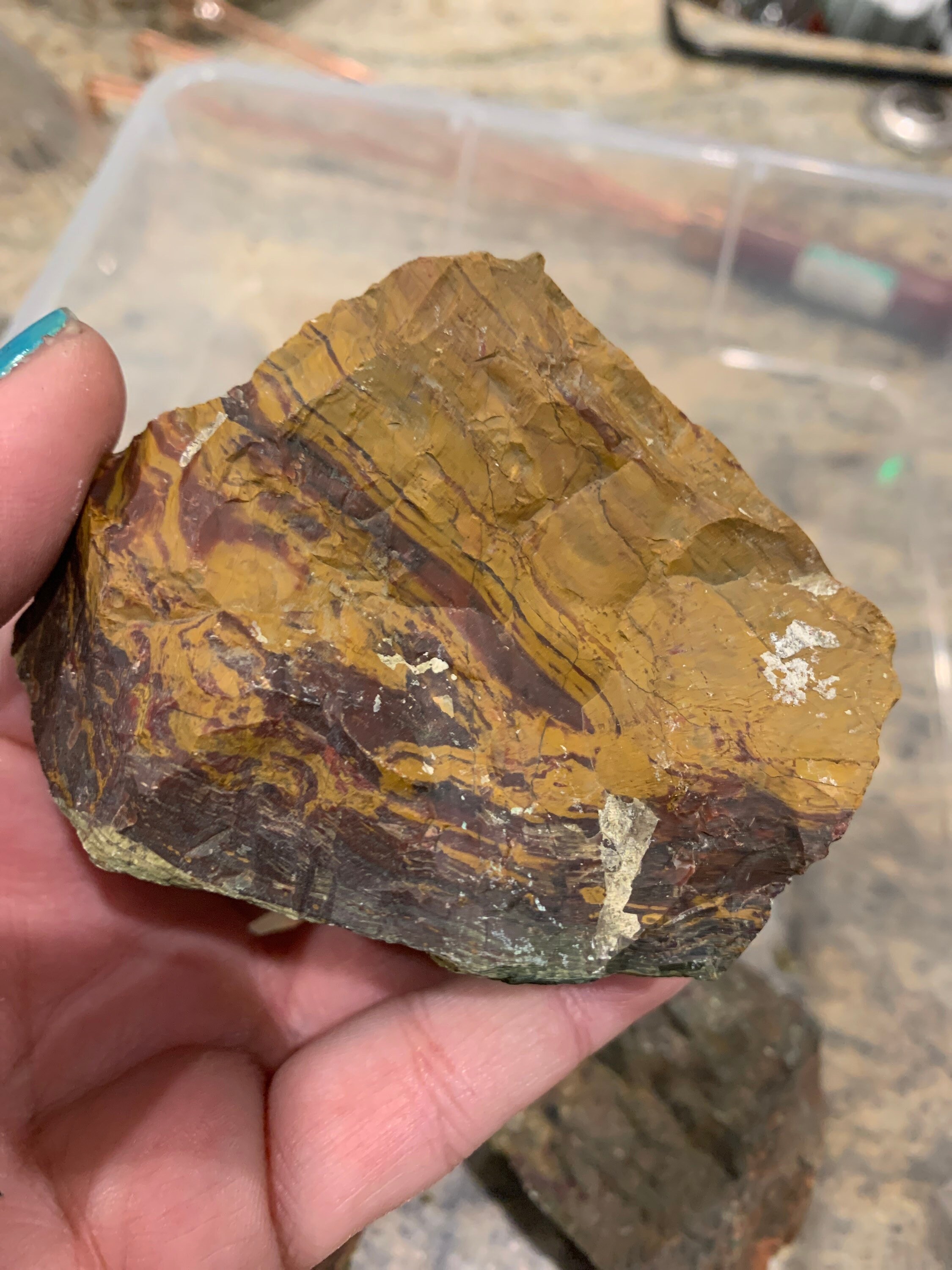 Kaleidoscope Jasper Rough Slab Jasper, American Seller Fast Shipping - Etsy