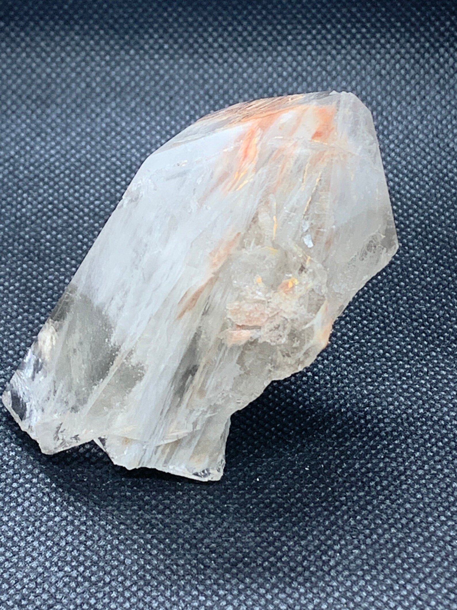 RARE White & Blue Amphibole Quartz Point American Seller Fast Shipping ...