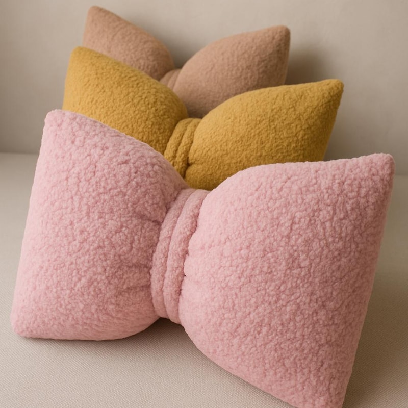 Bow Decorative Pillow - Etsy