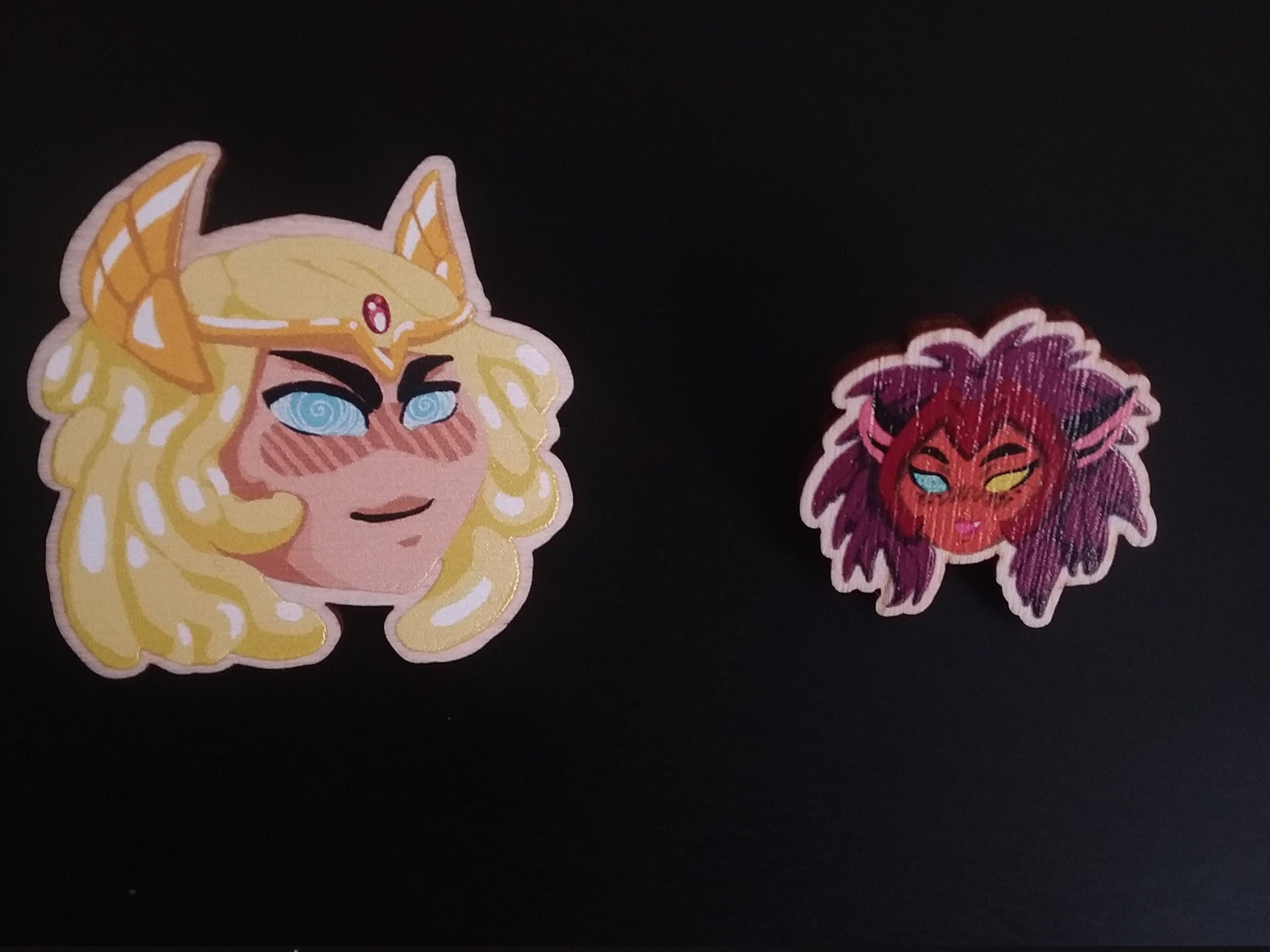 She-ra + Catra Pin Set - Etsy